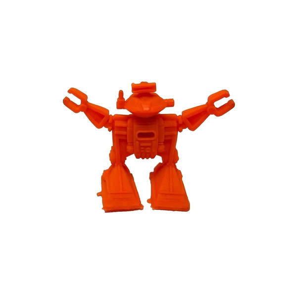 Toys | Vintage Orange Miniature Plastic Arco Rogun Robot Figure Toy ...